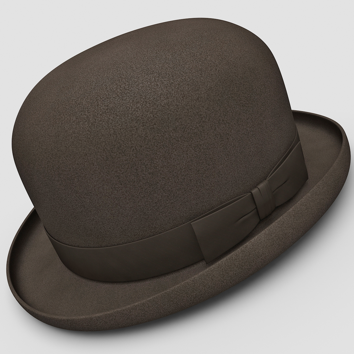 3d bowler hat