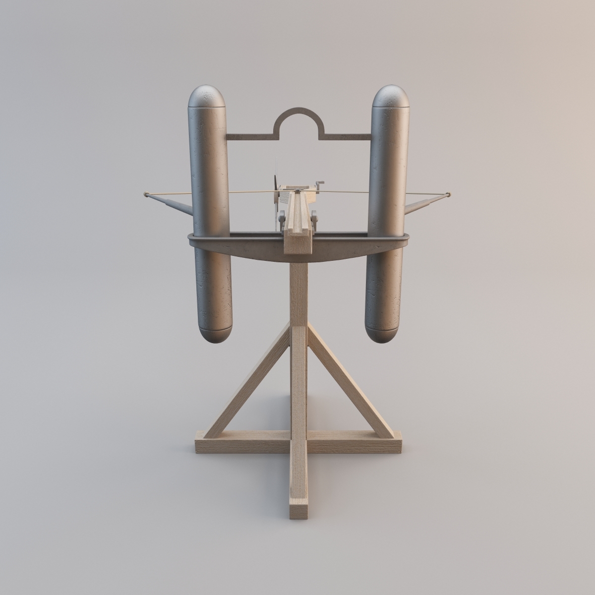 roman light ballista 3d model