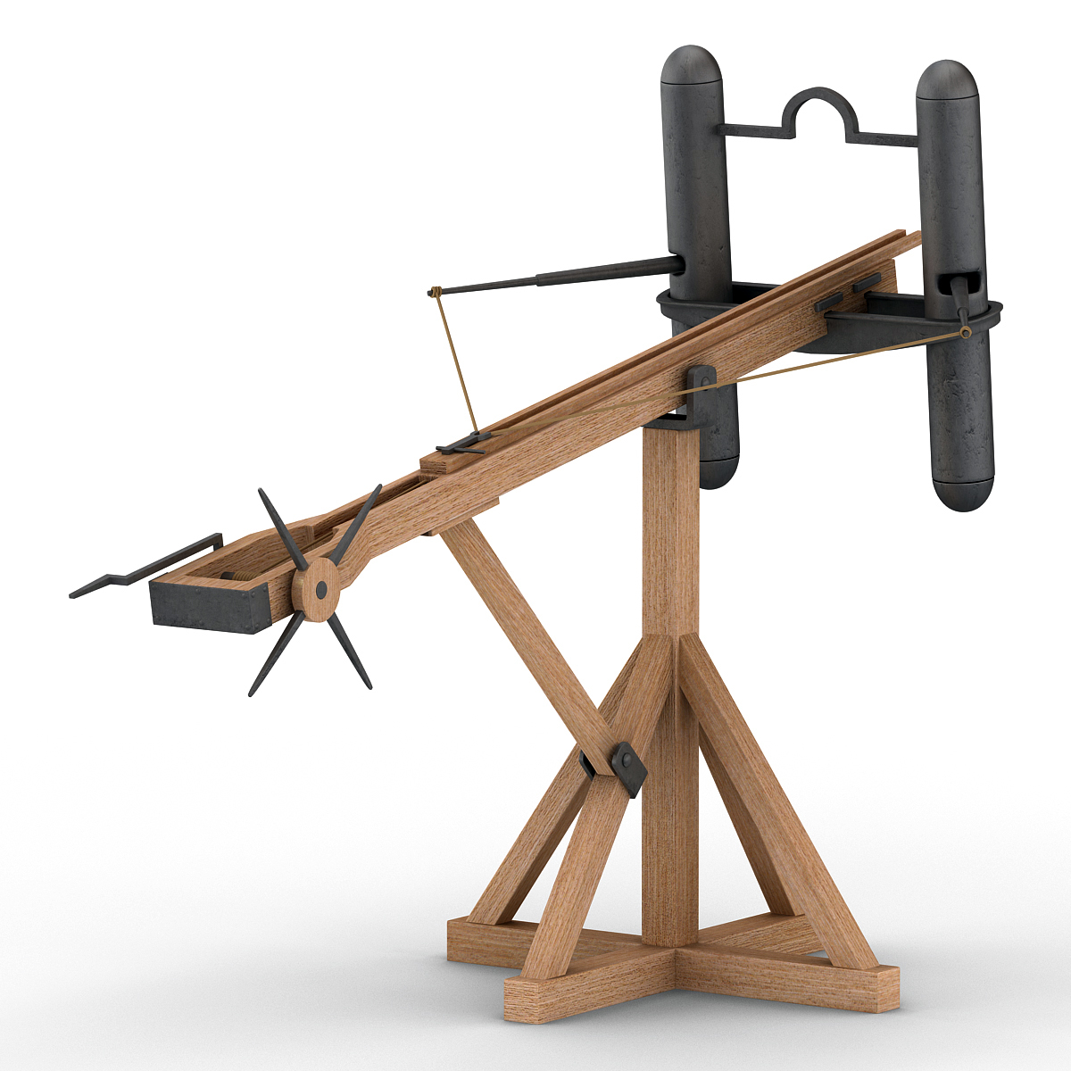 roman light ballista 3d model