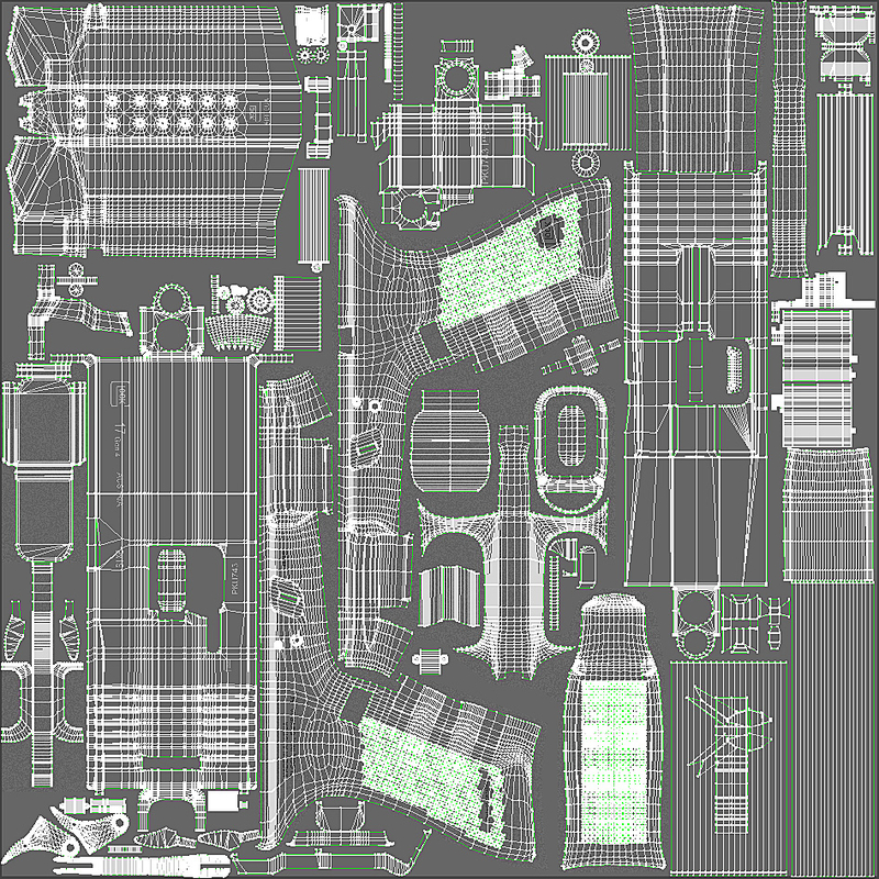 3ds max glock 17 9mm pistol