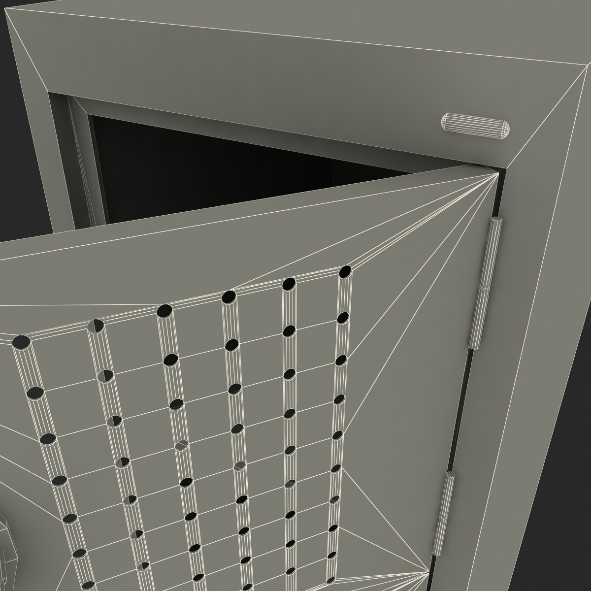 3d locker modelled