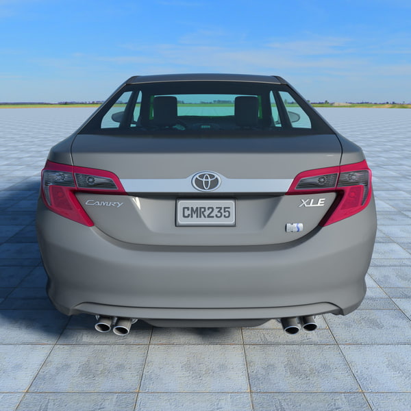 3d 2012 toyota camry