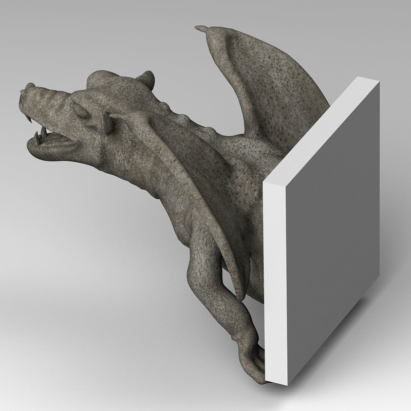 gargoyle 3d model