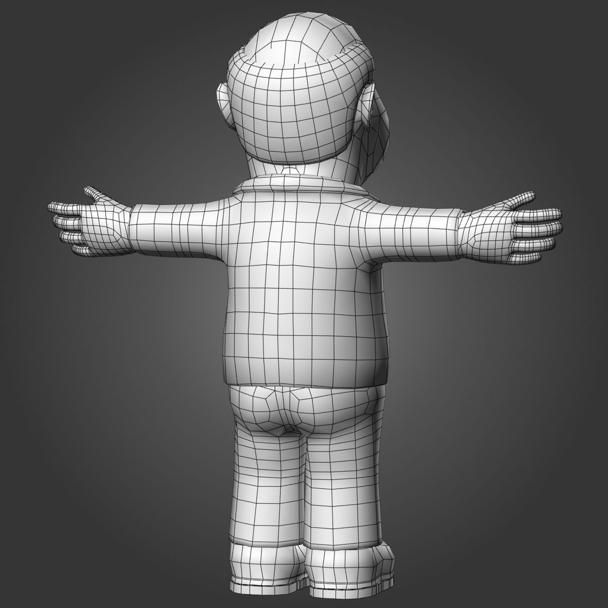 3d film animation model