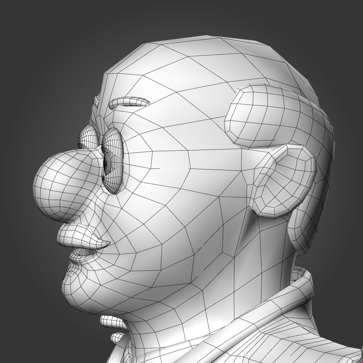 3d film animation model