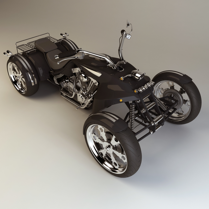 custom quad chopper max