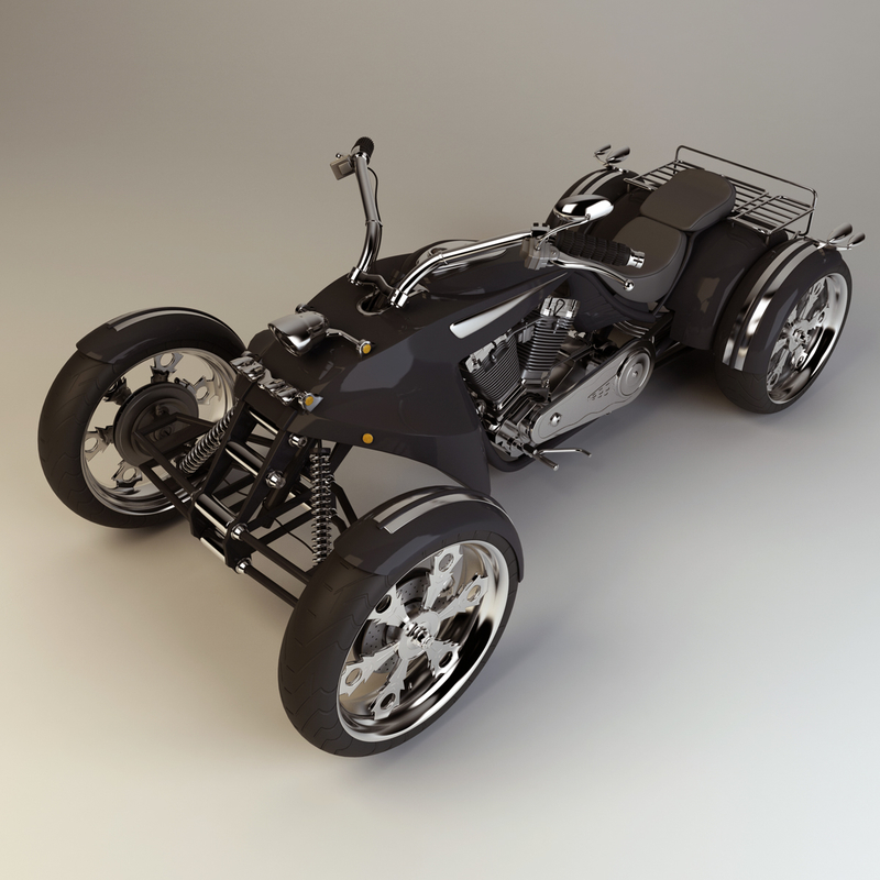 custom quad chopper max