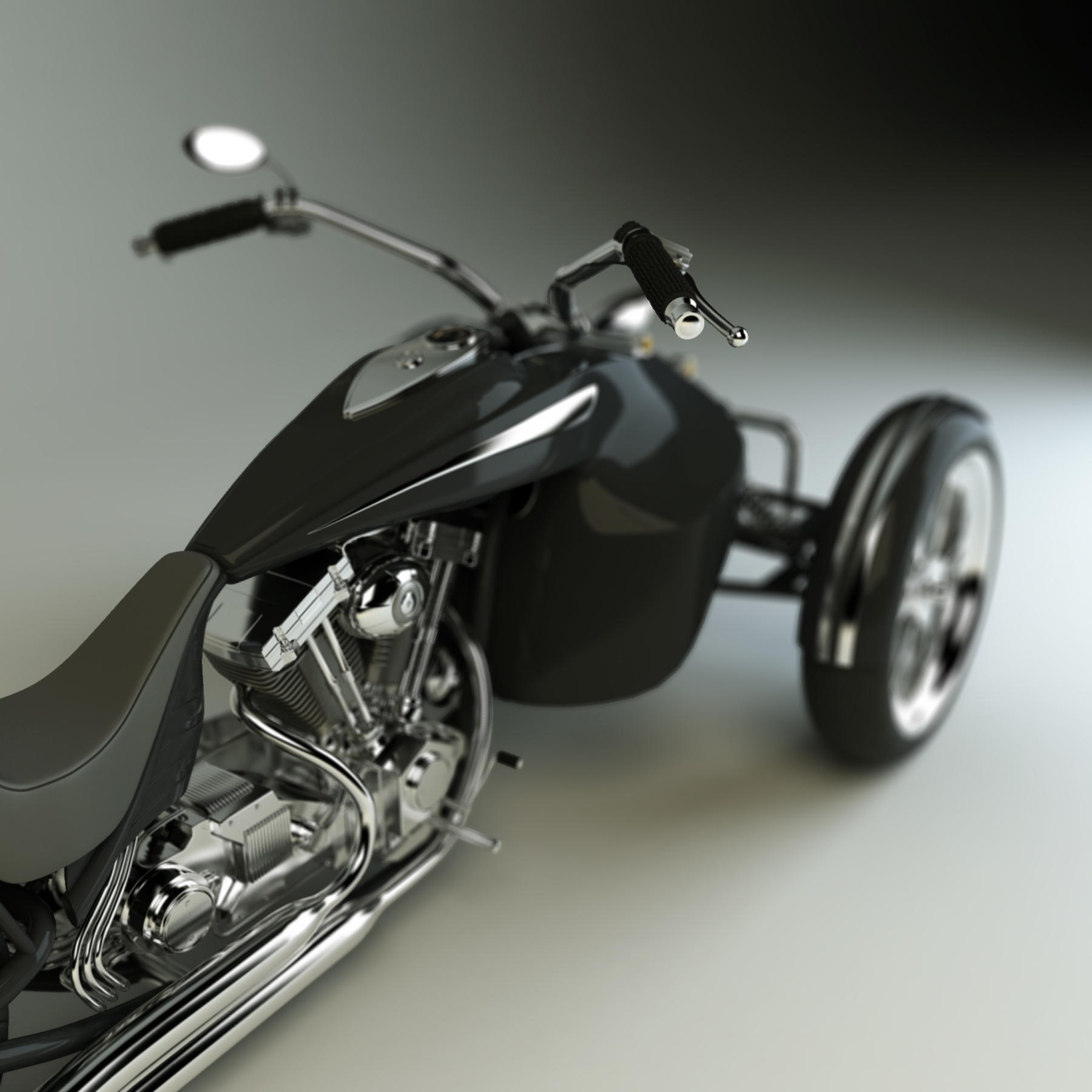 max custom trike chopper