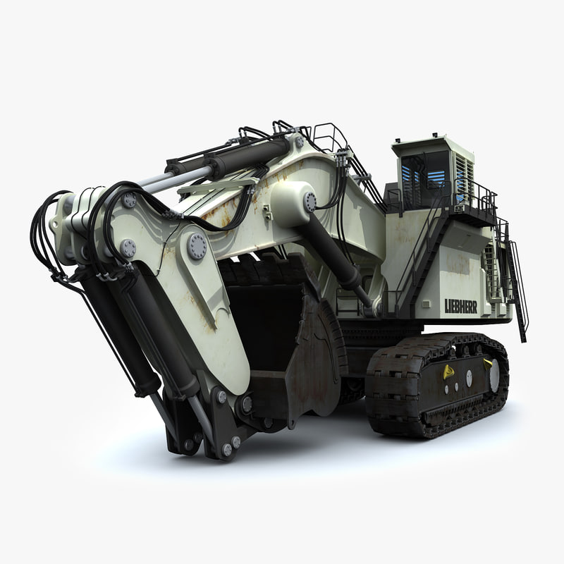 max liebherr r9800 mining excavator