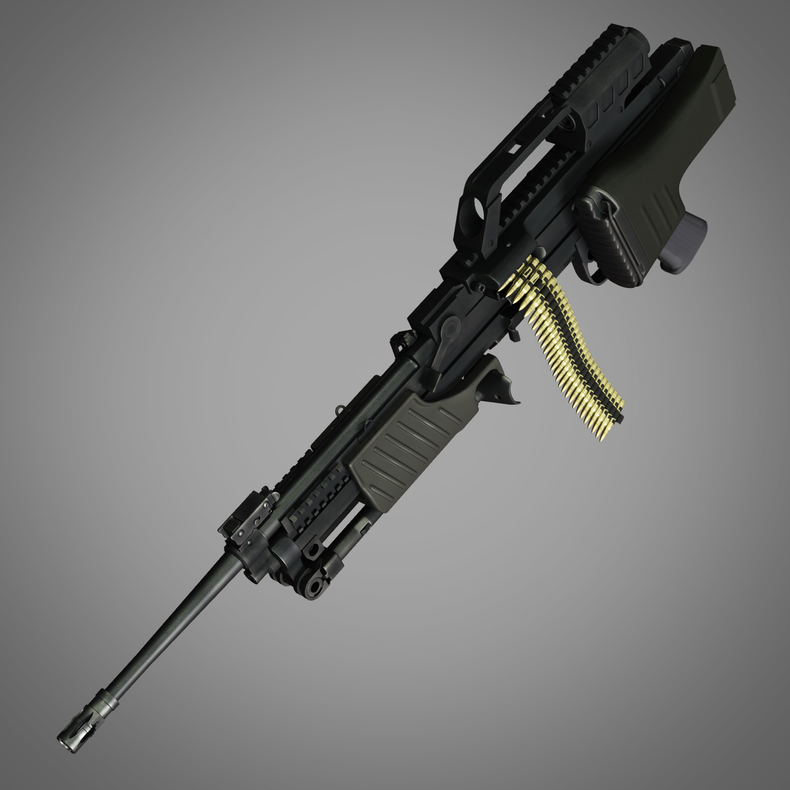 max heckler koch mg4 machine gun