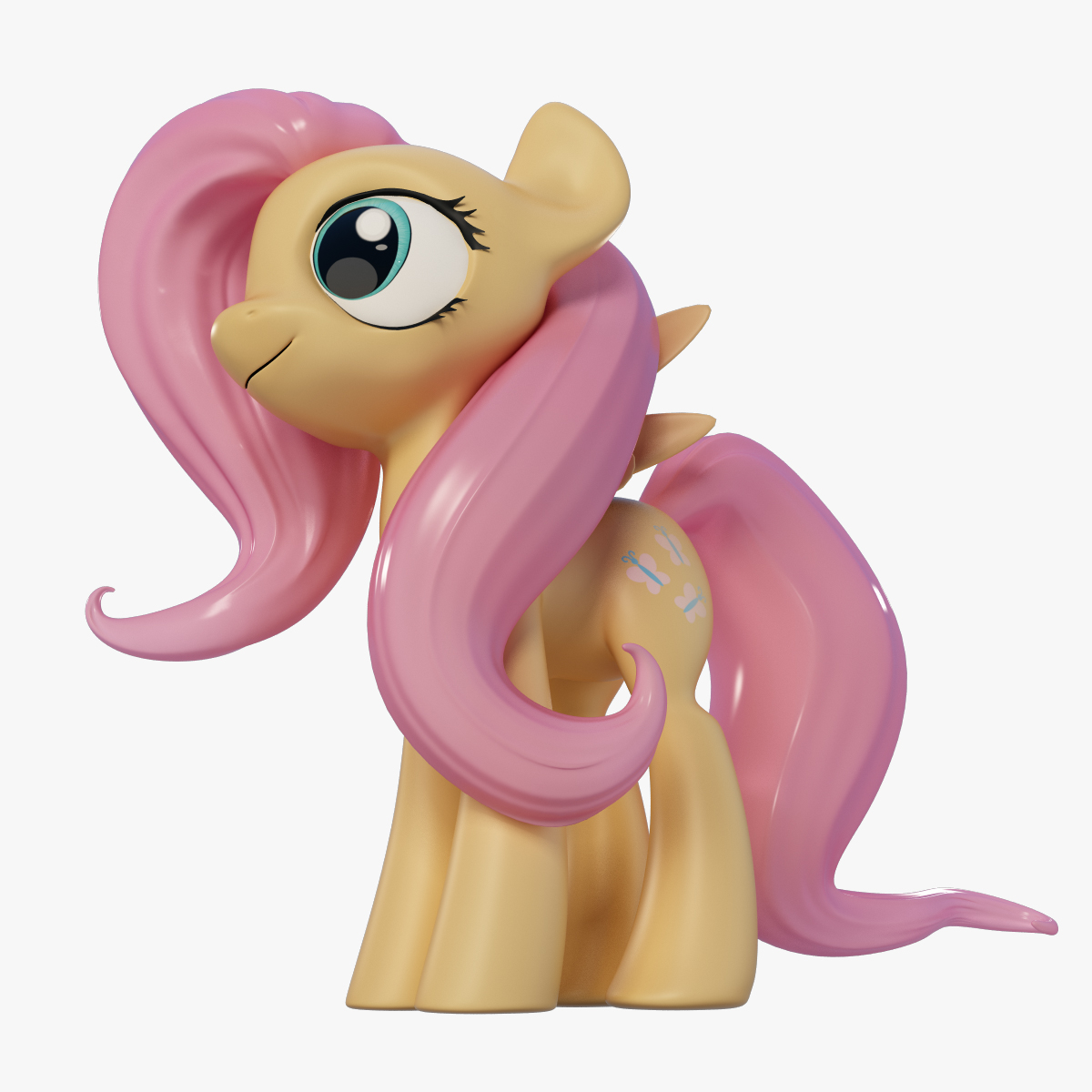 3ds little pony fluttershy