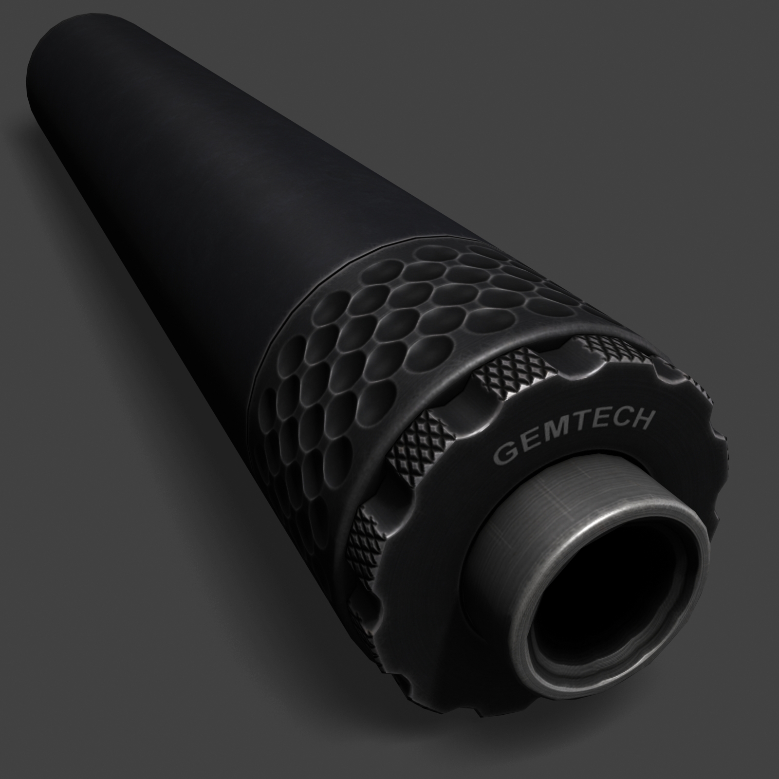 3d model gemtech tundra 9mm black