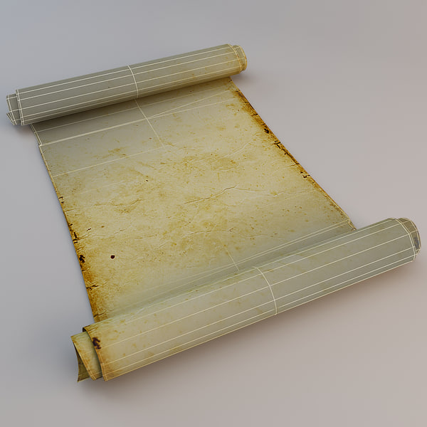 3d old paper