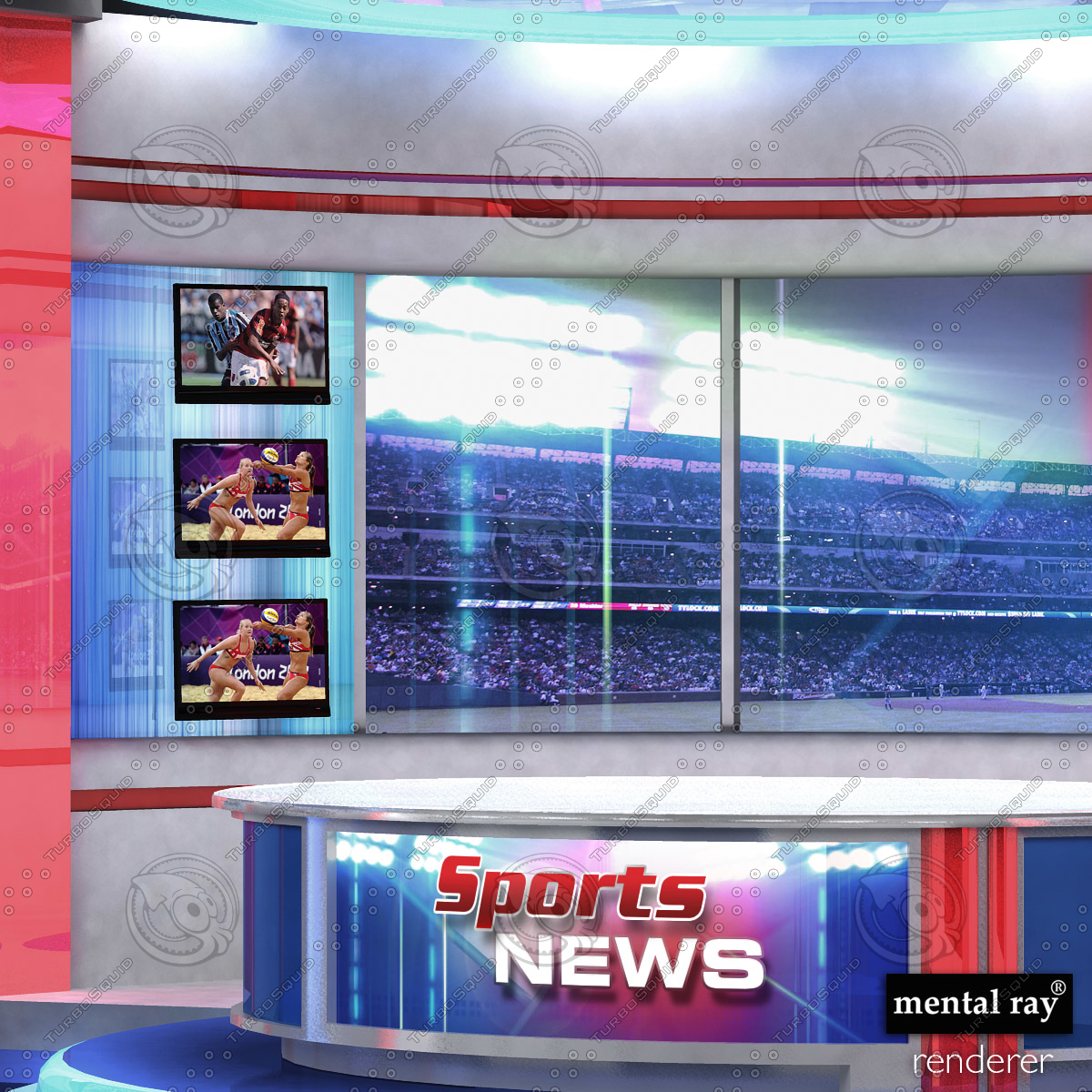 3d real time sports studio