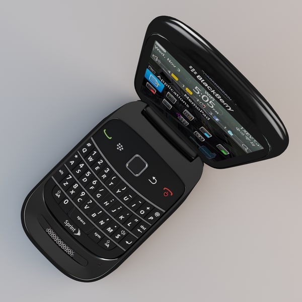 3d blackberry style 9670 cellphone