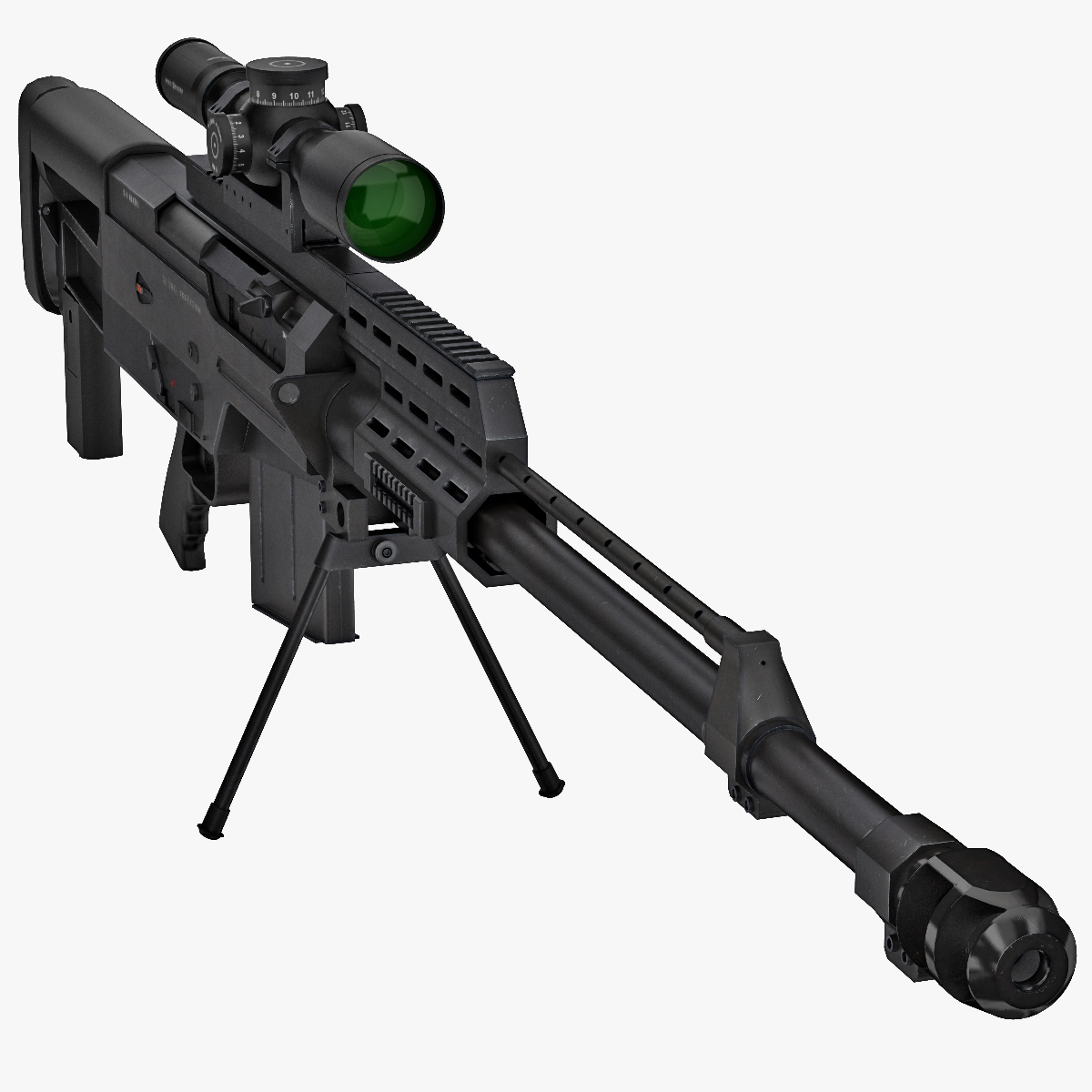 accuracy international as50 3d model