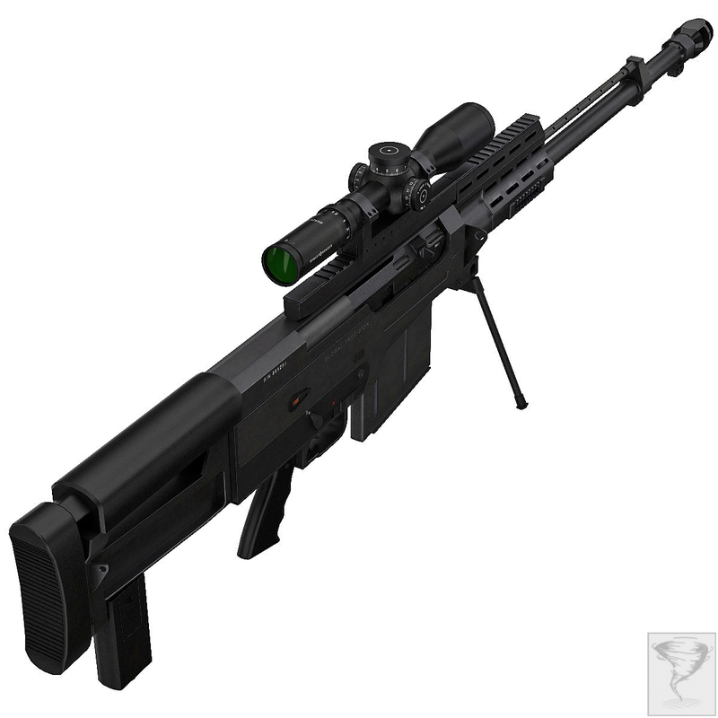 accuracy international as50 3d model