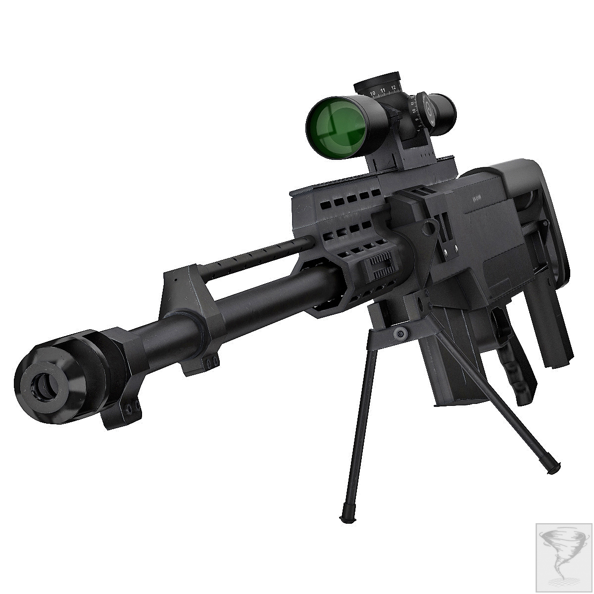 accuracy international as50 3d model
