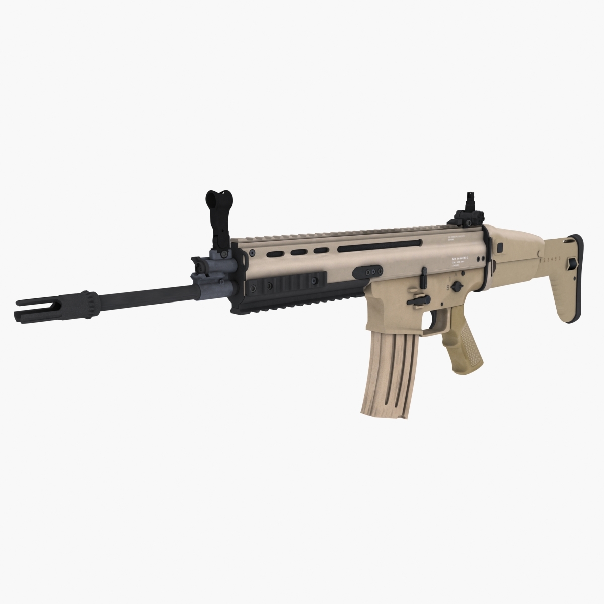 Scar L Sturmgewehr 3D-Modell - TurboSquid 725476