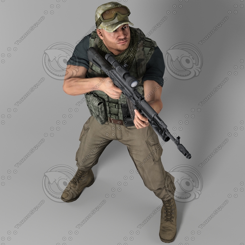 soldier mercenary rig max