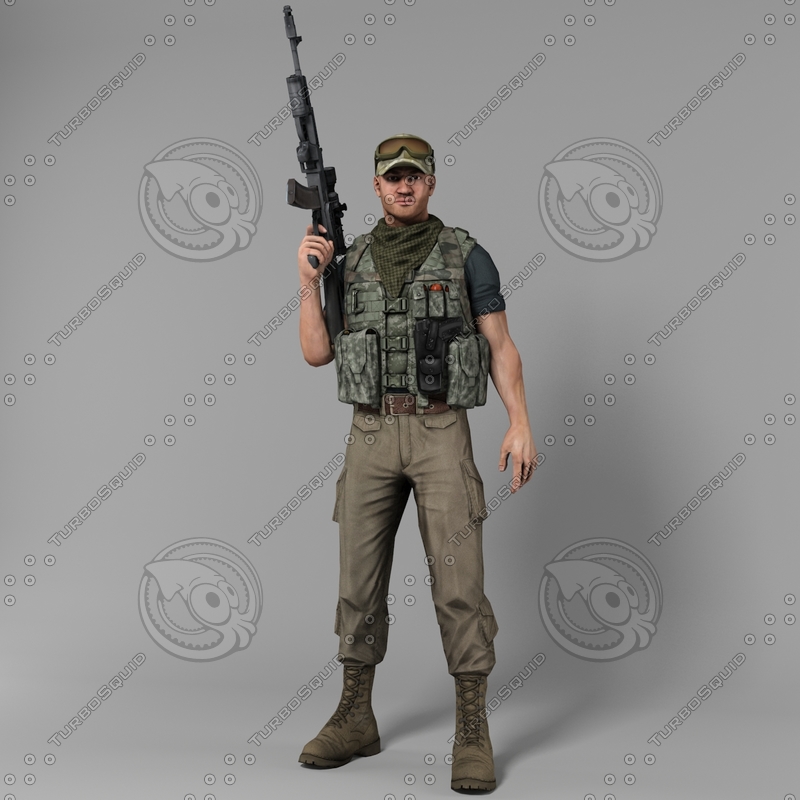 soldier mercenary rig max