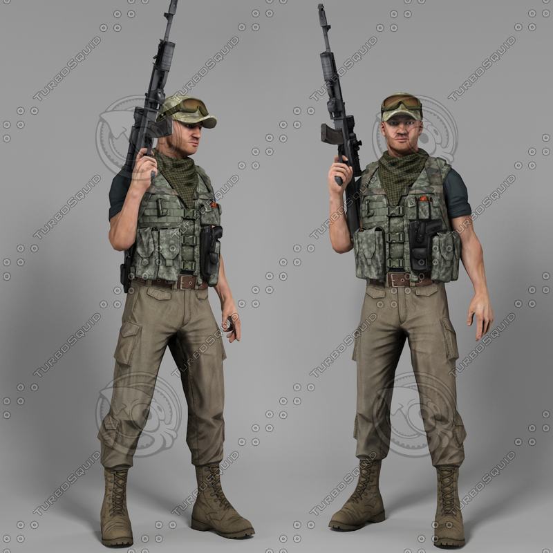 soldier mercenary rig max