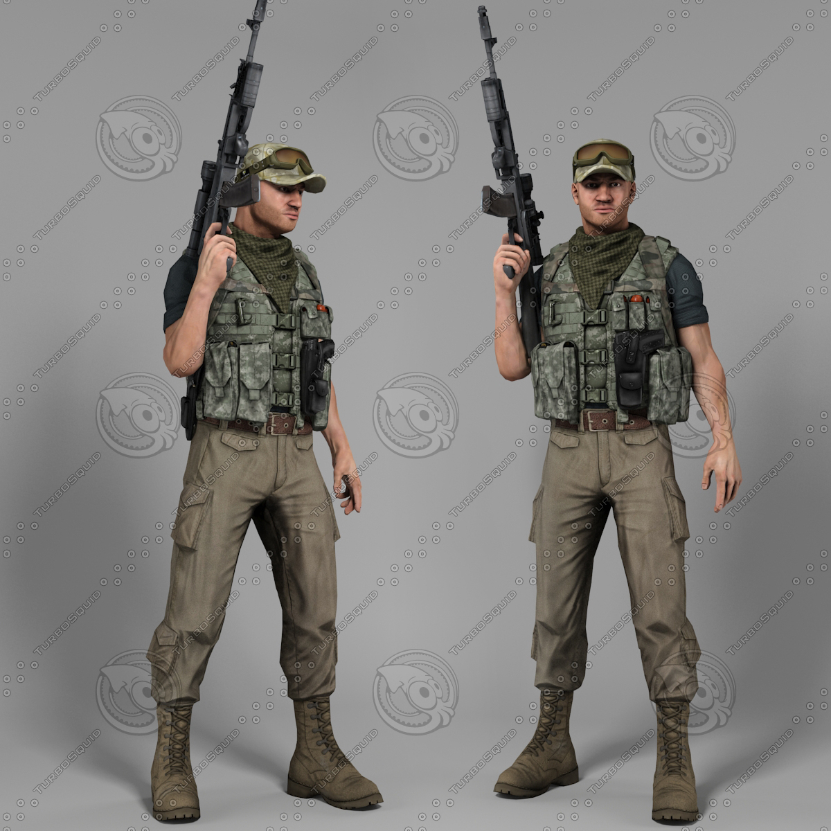 soldier mercenary rig max