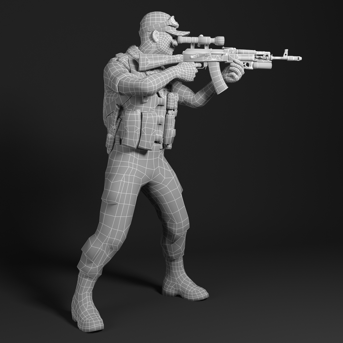 soldier mercenary rig max