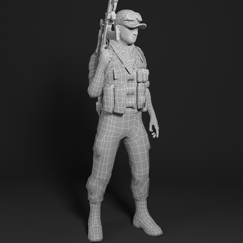 soldier mercenary rig max
