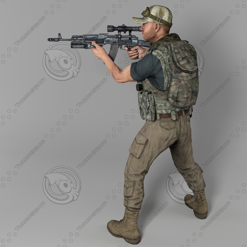 soldier mercenary rig max