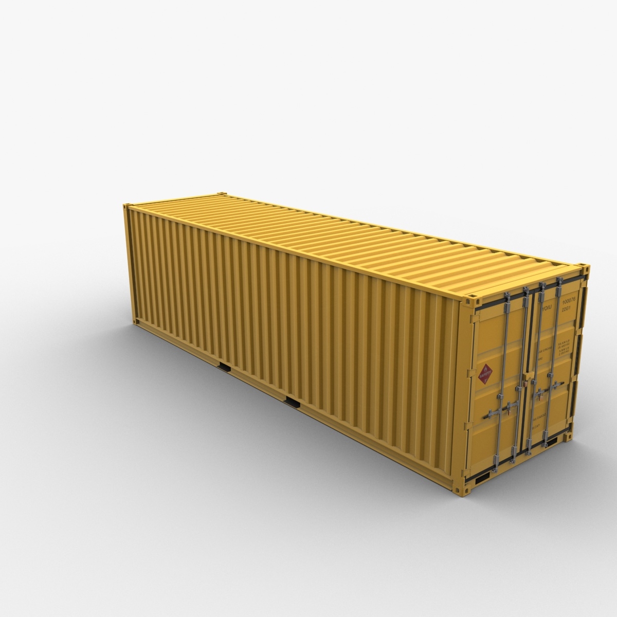 dxf iso 30 feet shipping container