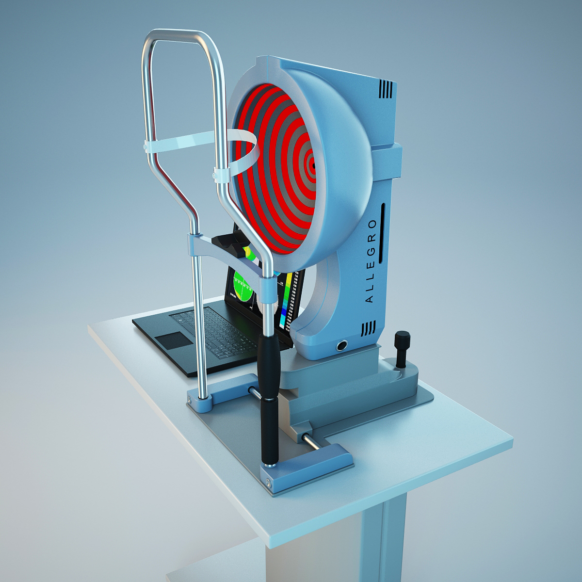 topographic allegro topolyzer 3d model
