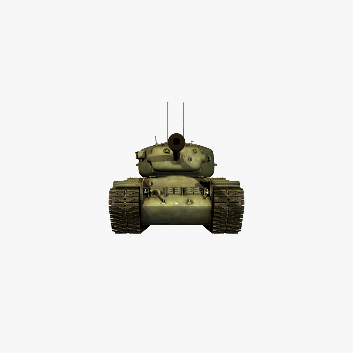 united states t29 heavy tank 3d x