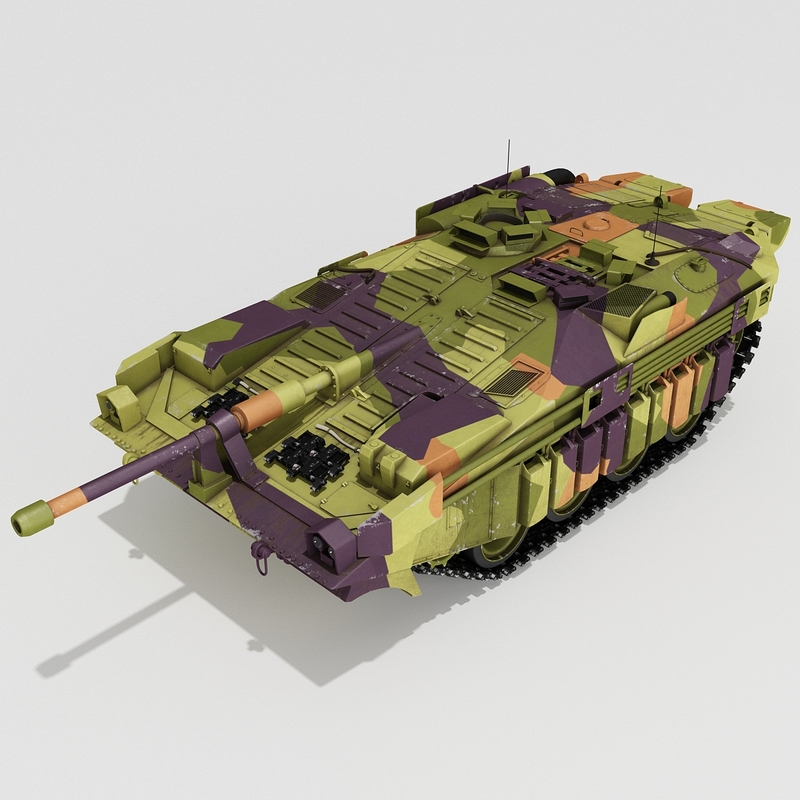 3d model swedish stridsvagn 103 main