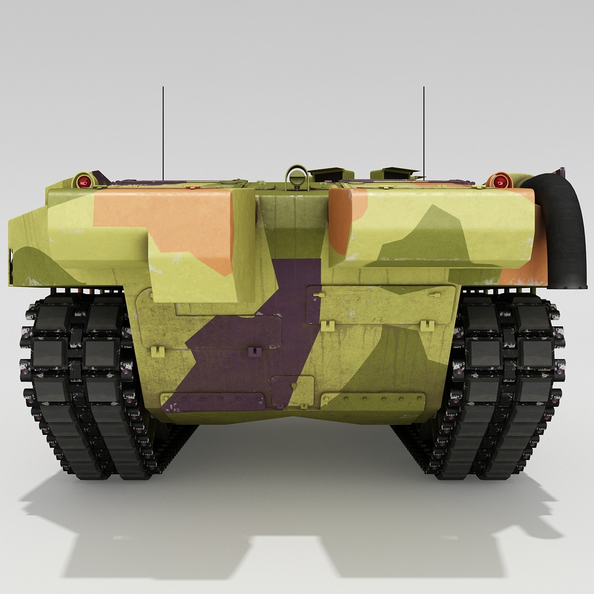 3d model swedish stridsvagn 103 main
