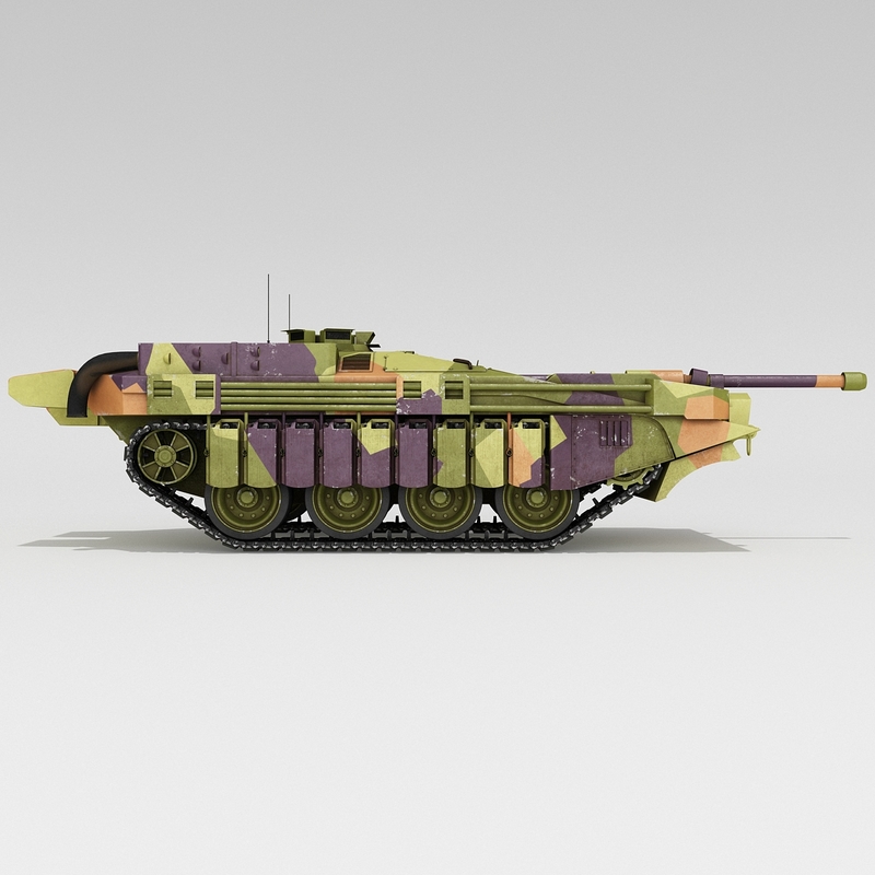 3d model swedish stridsvagn 103 main