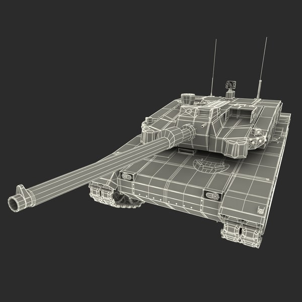 xk2 black panther main 3d model