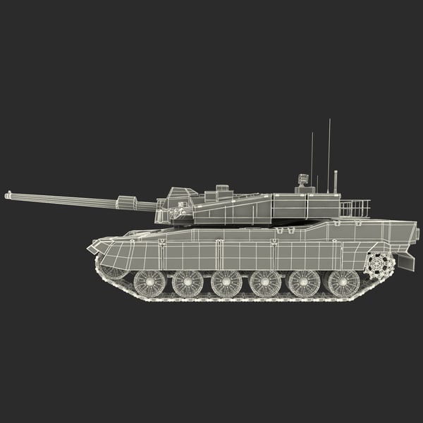 xk2 black panther main 3d model