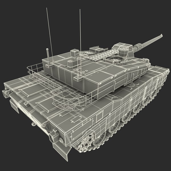 xk2 black panther main 3d model
