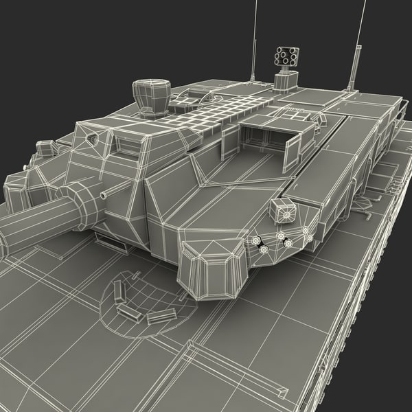 xk2 black panther main 3d model