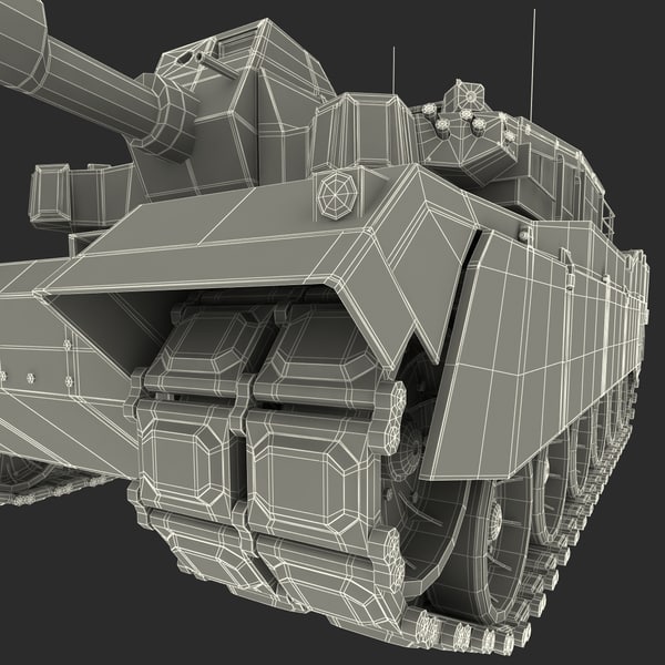 xk2 black panther main 3d model