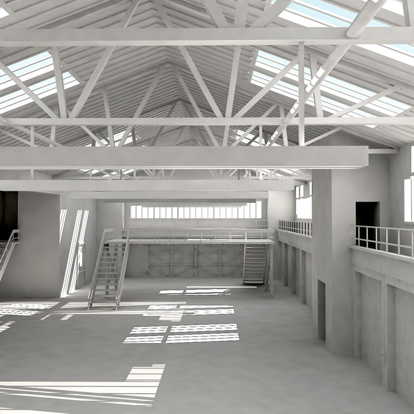 Modern hall 3D model - TurboSquid 1312969