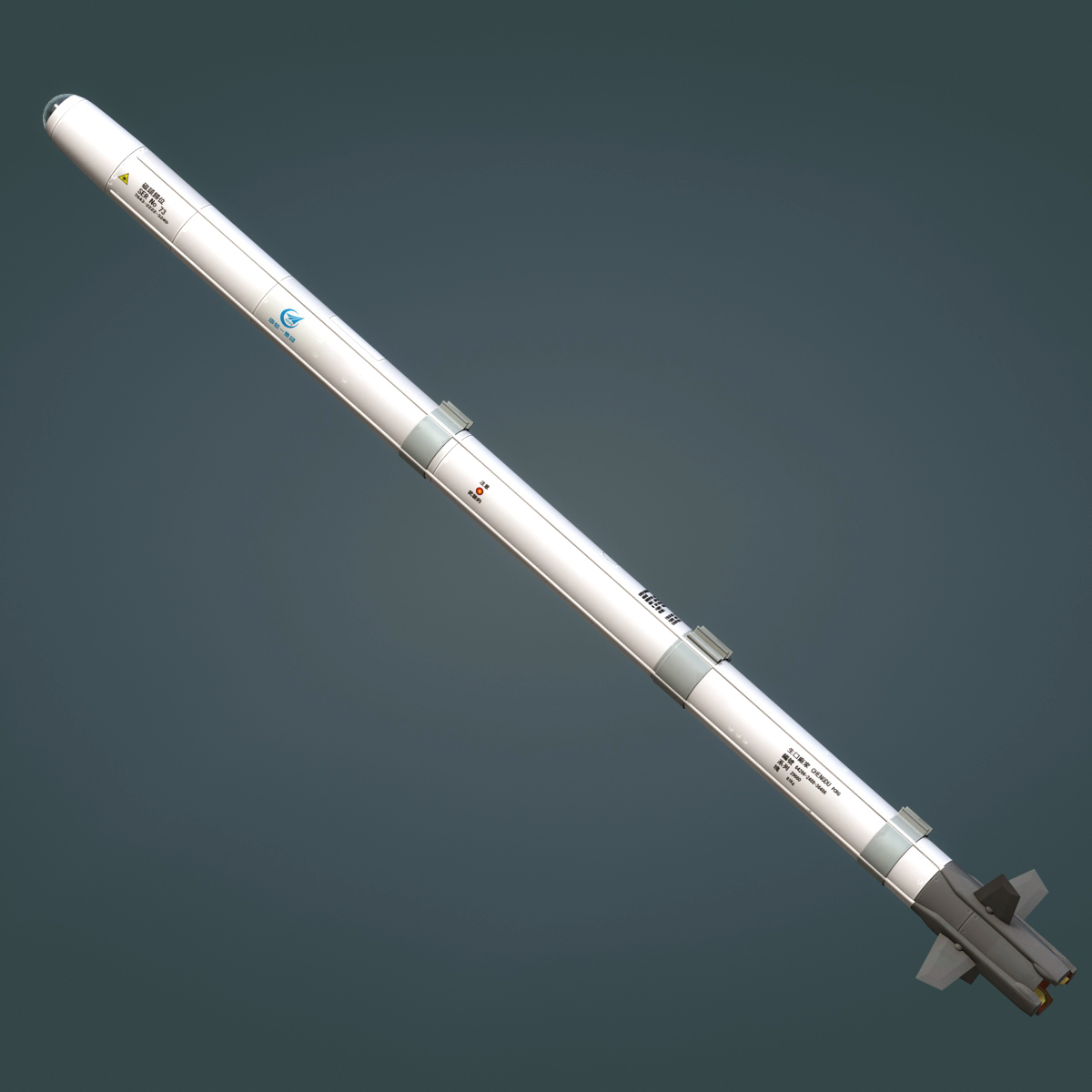 pl-10 missile 3d model