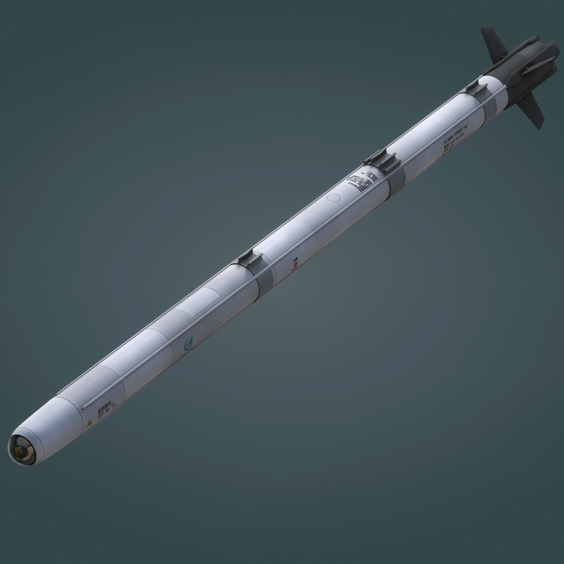 pl-10 missile 3d model