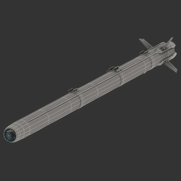 pl-10 missile 3d model