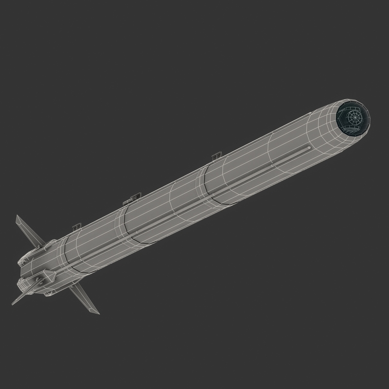 pl-10 missile 3d model