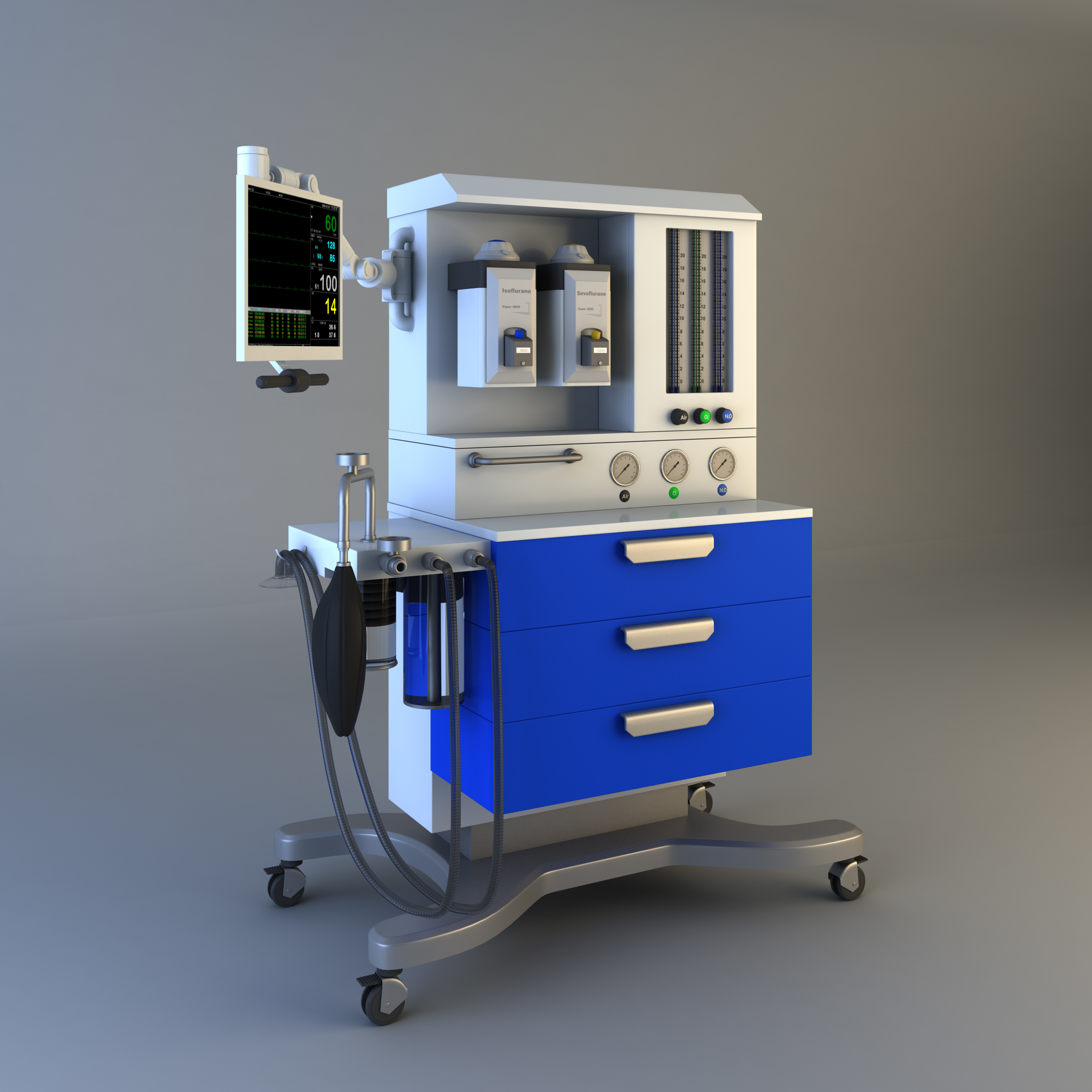surgery room 3d model