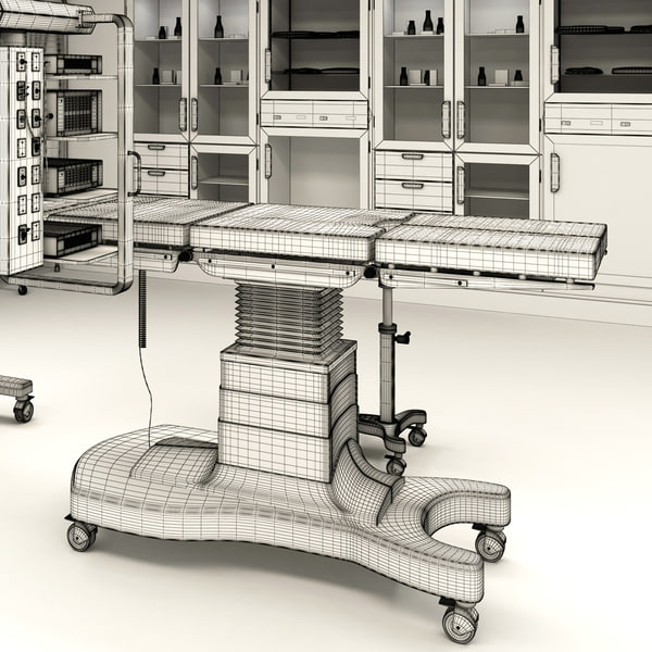 surgery room 3d model