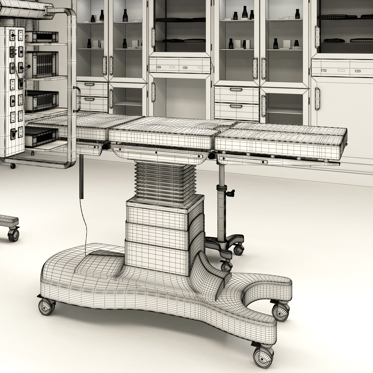 surgery room 3d model