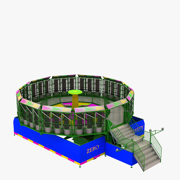 3d zero gravity ride model